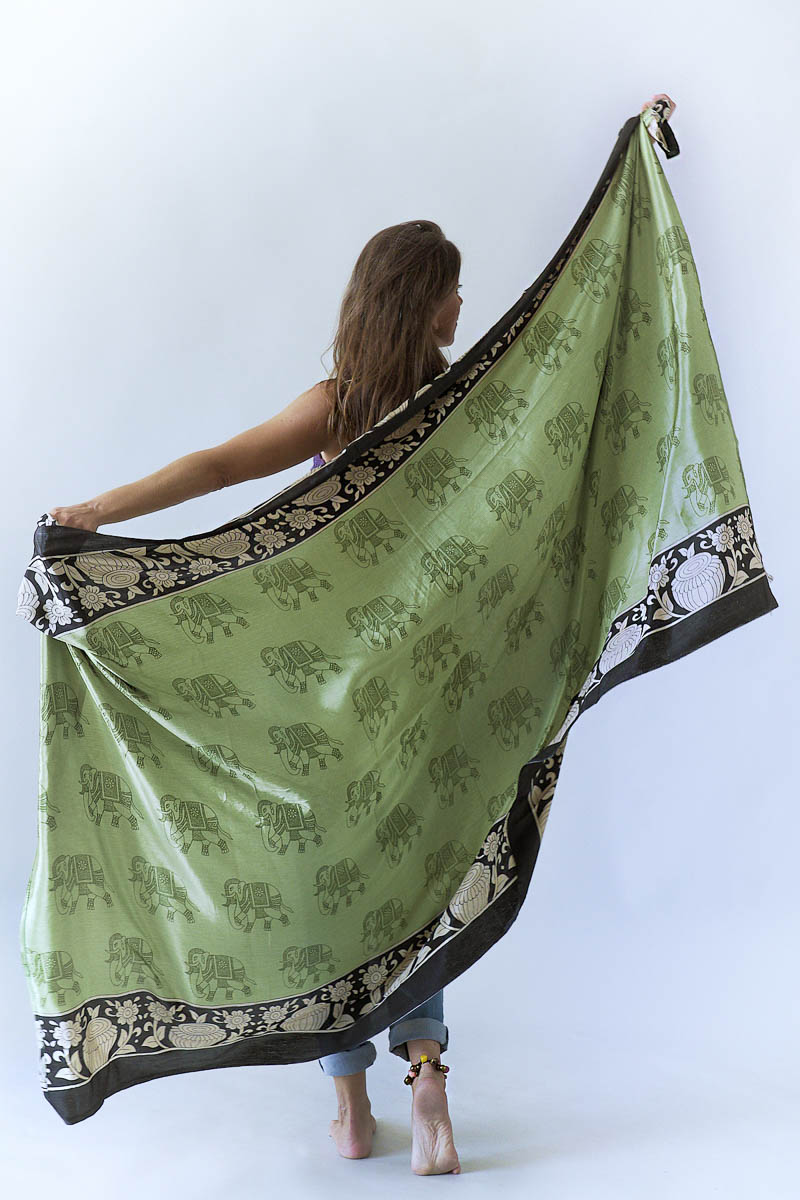 SP-7 Sari Silk Pareo — Cosmosyr